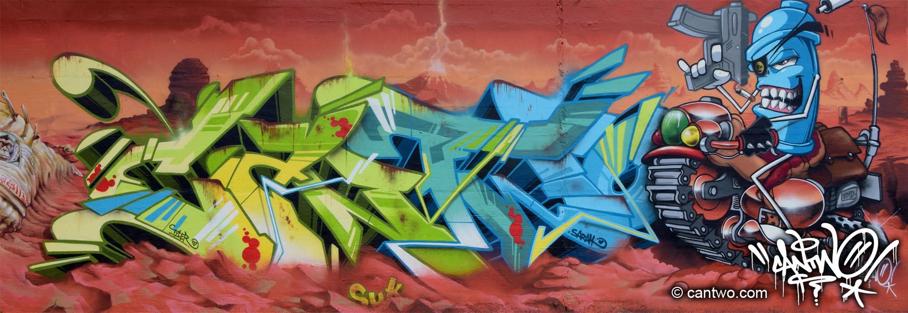 CANTWO - Graffiti since 1983
